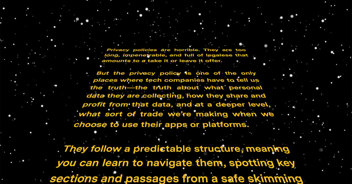 The One Page on Every Website That Tells You the Truth – The Markup